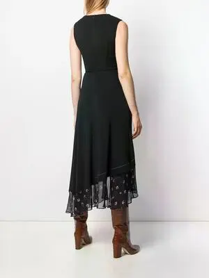 Markus Lupfer Floral Trim Shift Dress