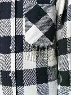 Woolrich Fringed Check Shirt