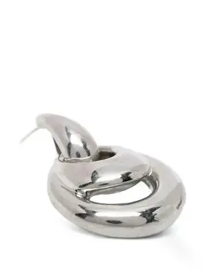 PANCONESI Tone Metallic Finish Sculptural Drop Earrings