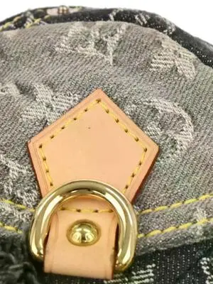 LOUIS VUITTON Monogram Denim Patchwork Handbag