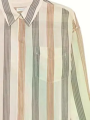 Marc O'polo Vertical Stripe Shirt - Neutrals