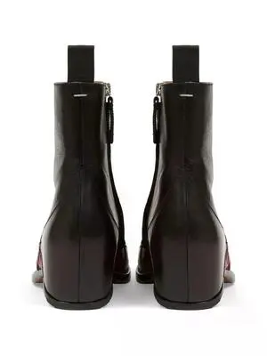 MAISON MARGIELA Heelless Western Flames Boots - Black