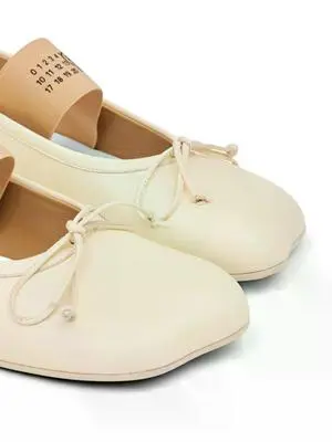 MAISON MARGIELA Anatomic Numeric-strap Ballet Flats