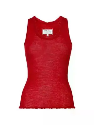 MAISON MARGIELA Knitted Vest Top