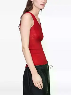 MAISON MARGIELA Knitted Vest Top