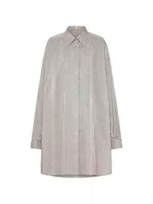 MAISON MARGIELA Oversized Pinstriped Shirt