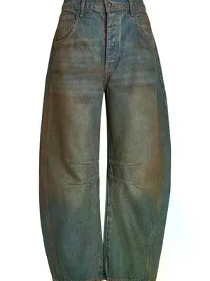 Free People Good Luck Barrel Jeans
