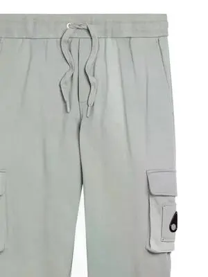 Moose Knuckles Hartsfield Logo-plaque Track Pants - Grey