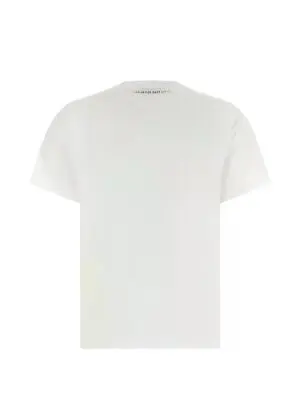 Max Mara Edile Logo-print Cotton T-shirt - Neutrals