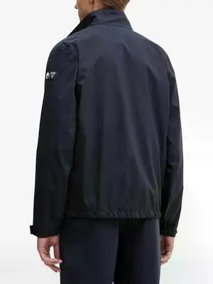 Guess Zip-up Jacket With Logo Patch