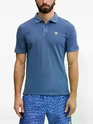 Guess Triangle-logo Polo Shirt