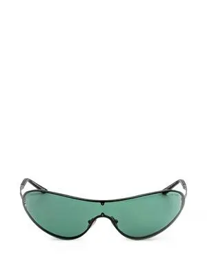 TOM FORD Geometric Frame Sunglasses - Green