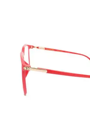 Valentino Garavani Vlogo Geometric-frame Sunglasses