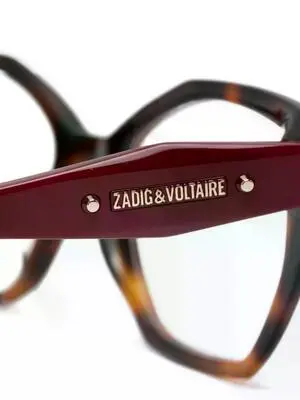 Zadig&Voltaire Tortoiseshell-effect Glasses