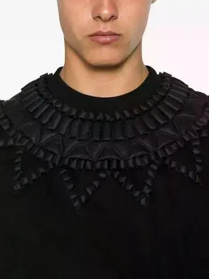 RAXXY Quilted Detail Crewneck T-shirt