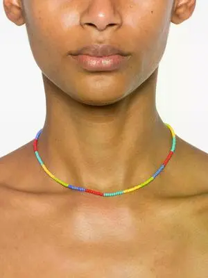 COLLANINE COLORATE Colorblock Beaded Necklace