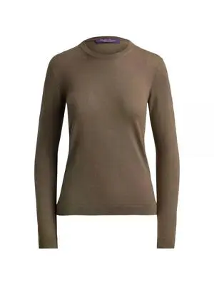 Ralph Lauren Ribbed-trim Cashmere Sweater