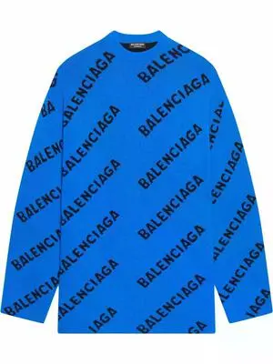 Balenciaga Drop Shoulder Sweaters For Men