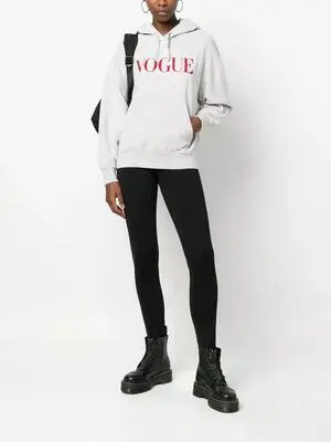 PUMA Cotton Logo Patch Hoodie - Grey