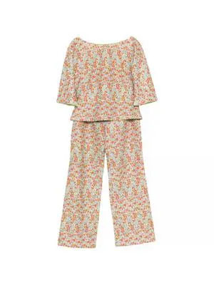 Versace Embroidered Trousers Set