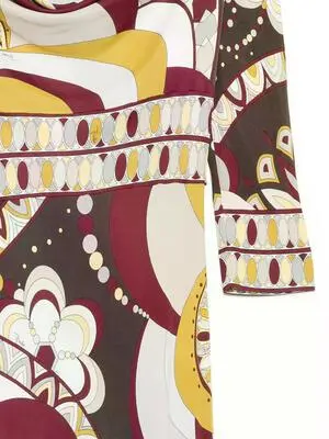 Emilio Pucci Printed Midi Dress