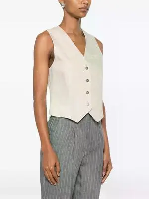 Peserico Buttoned Waistcoat