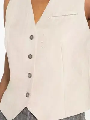Peserico Buttoned Waistcoat