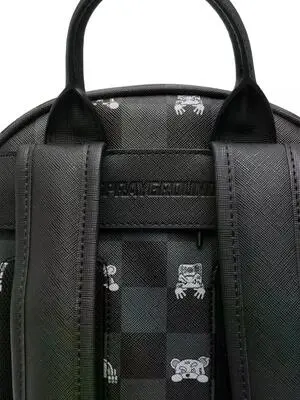 SPRAYGROUND Shark-mouth Checkered Backpack