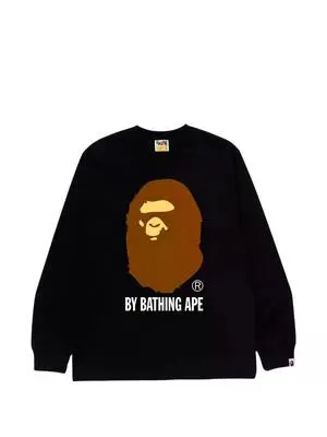 A BATHING APE Ape Head Long-sleeve T-shirt - Black