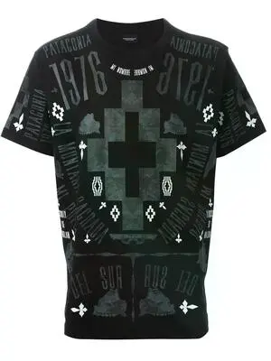 COUNTY OF MILAN Patagonia' Printed T-shirt - Black