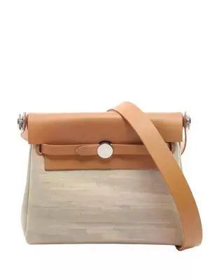 Hermès Herbag Zip 20 Crossbody Bag - Neutrals