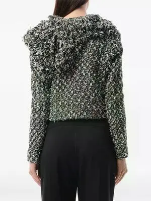 LANVIN Tweed Jacket With Frayed Edges