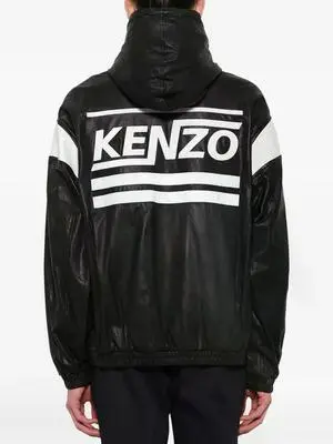 Kenzo Logo-patch Hooded Jacket