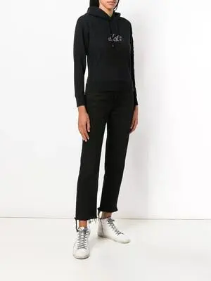 COUNTY OF MILAN Logo Embroidered Hoodie