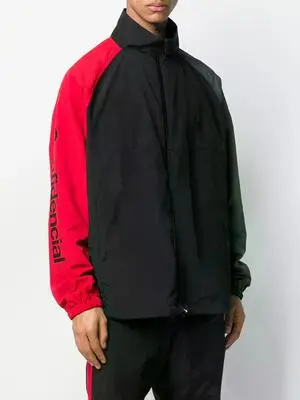COUNTY OF MILAN Colour-block Windbreaker Jacket