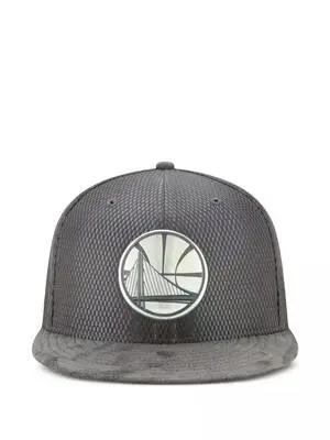 New Era 9fifty Golden State Warriors On The Court Snapback Cap - Grey