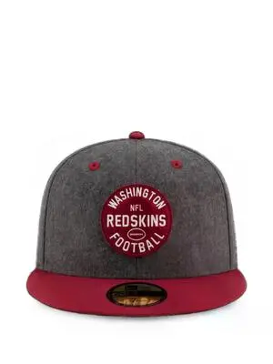 New Era 59fifty Logo Patch Cap - Grey