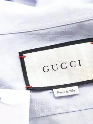 Gucci Kingsnake Embroidered Shirt