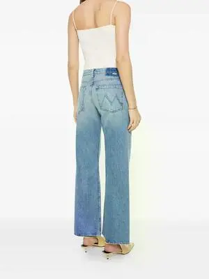 MOTHER Bookie Twist Bootcut Jeans In Faded Wash