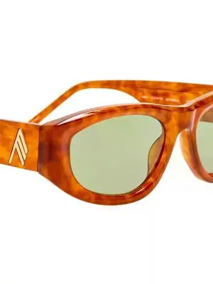 Attico X Linda Farrow Maya Geometric Sunglasses