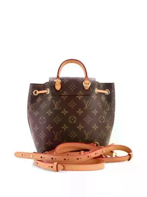 LOUIS VUITTON Montsouris Nm Monogram Canvas Bb Backpack - Brown