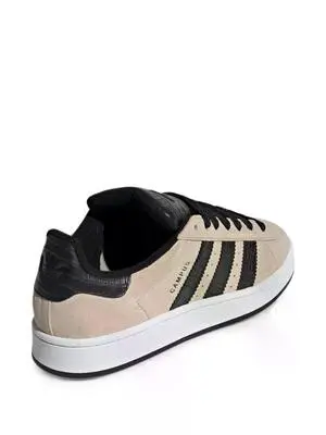 Adidas Campus 00s Crocodile-effect Sneakers - Neutrals
