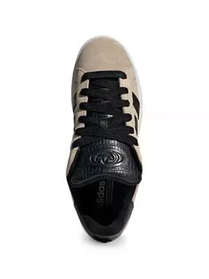 Adidas Campus 00s Crocodile-effect Sneakers - Neutrals