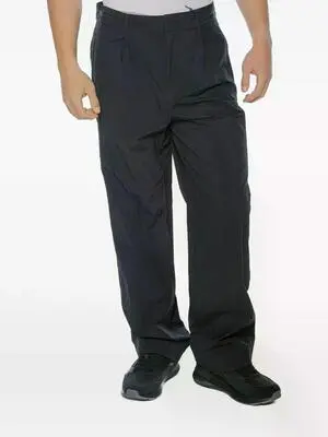Armani Exchange Pleated Front Crinkled Trousers