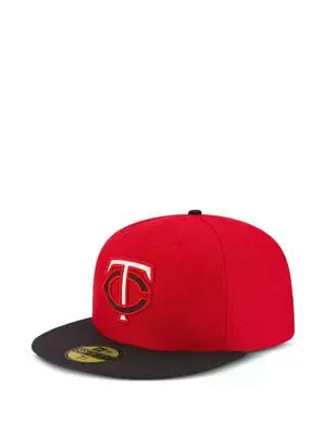 New Era Minnesota Twins Diamond Era Fitted Cap - Red