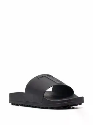 TOD'S Embossed Logo Sliders