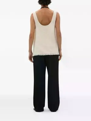 A.emery Sloane Frayed Bouclé Top