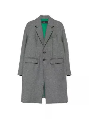 Dsquared2 Single-breasted Notched-lapel Coat