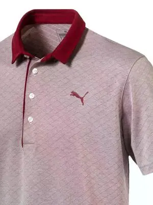 PUMA Diamond-jacquard Polo Shirt