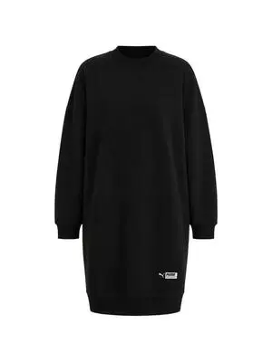 PUMA Logo-print Mini Dress - Black